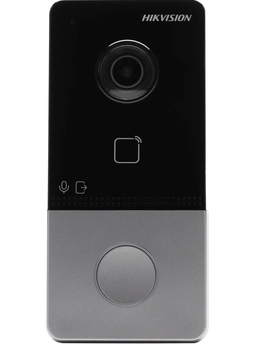 Вызывная панель HIKVISION DS-KV6113-WPE1(C) 2Мп IP на одного абонента с ИК-подсветкой и Wi-Fi