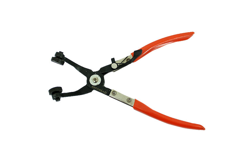 Клещи для самозажимных хомутов с загнутыми губками (45гр.) АД 40101