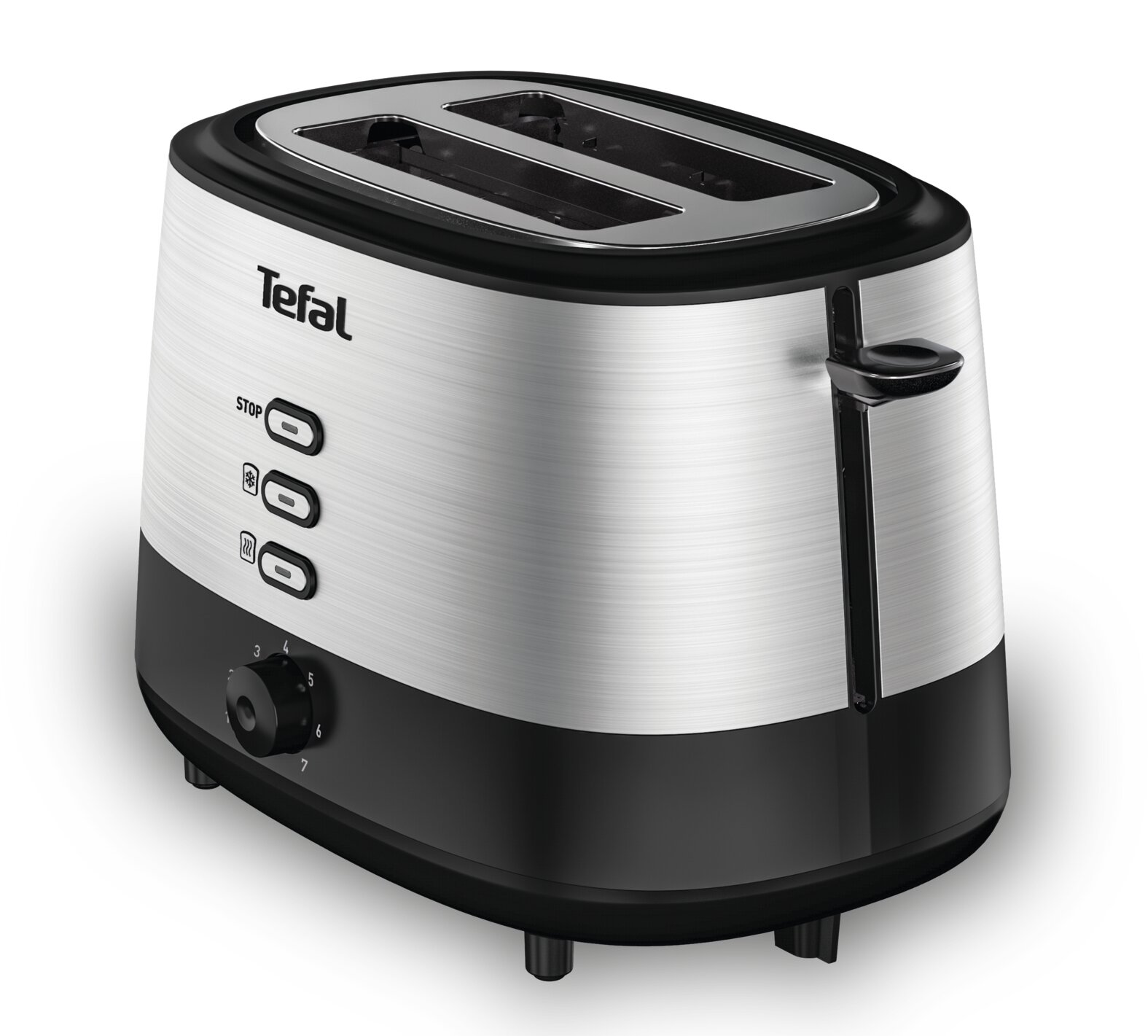 Тостер Tefal Grille Pain TT520D10, серебристый, 2 отделения, 7 режимов