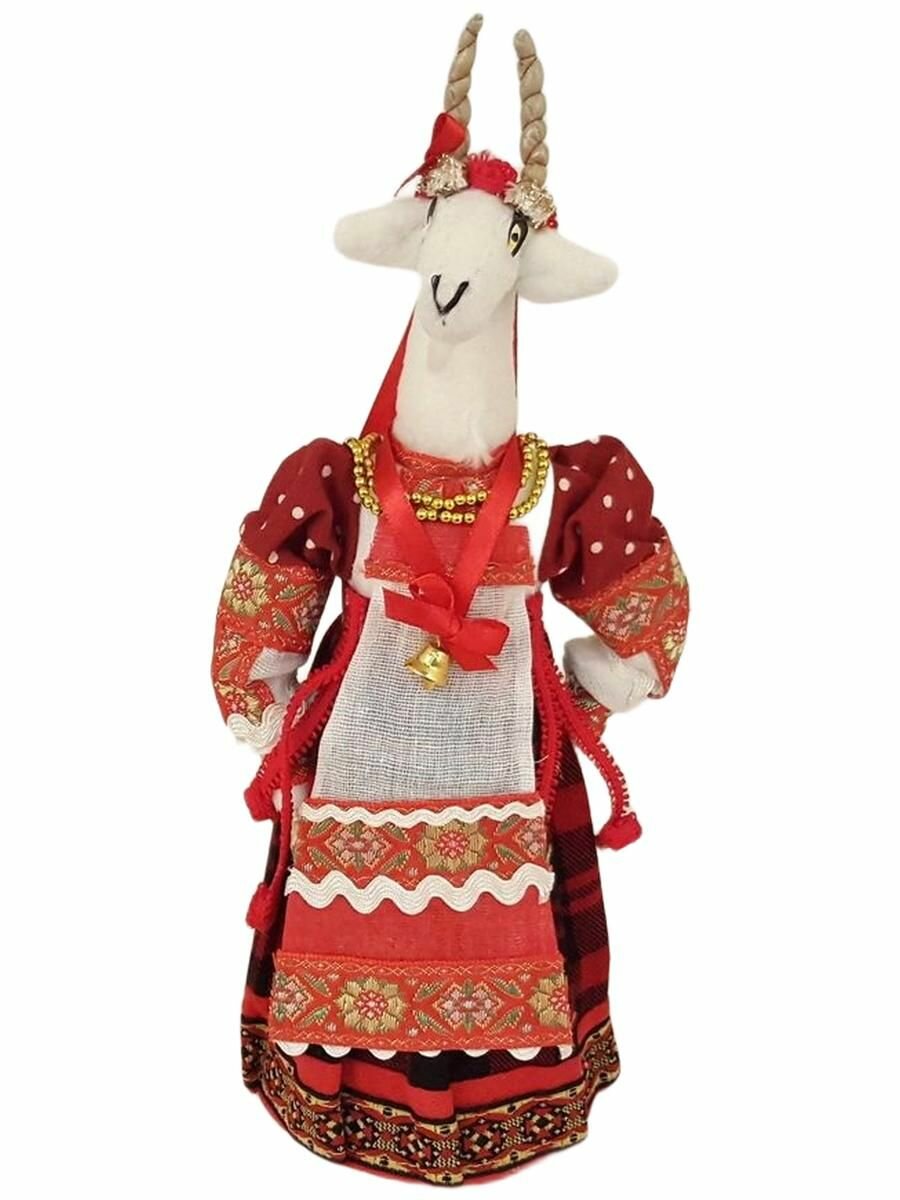 Кукла коллекционная (2061) - Коза-Дереза, ручная работа