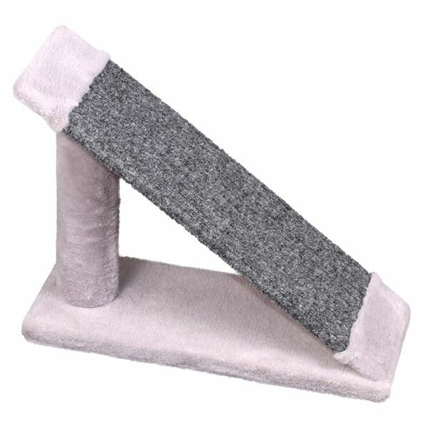 Когтеточка Кот Лукас "Трамплин", ворсовый, 40х16х30 см