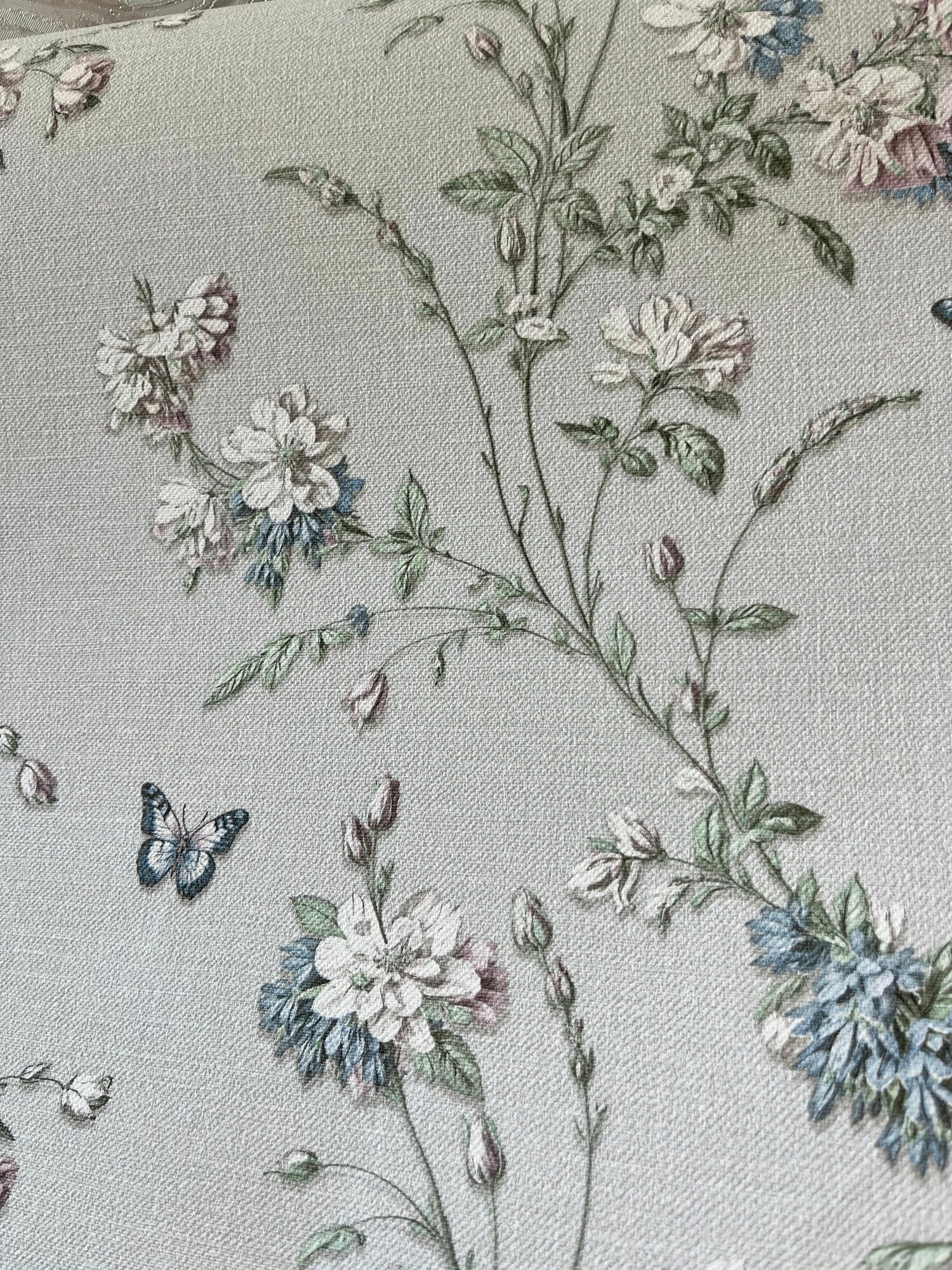 Обои Belvinil Бабочки 1047-71 Винил на флизелине 10.05 м, 1.06 м