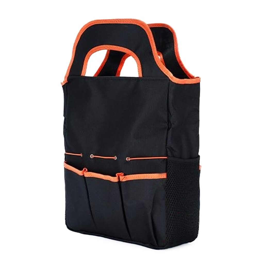 Сумка-органайзер для садовых инструментов из ткани Оксфорд с несколькими карманами, водонепроницаемый держатель для инструментов, органайзер для садовых ручных инструментов