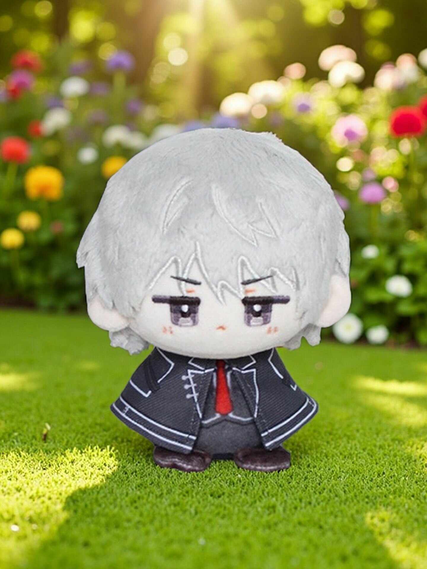 12cm Vampire Knight мягкие игрушки аниме ; Kiryu Zero мягкая игрушка