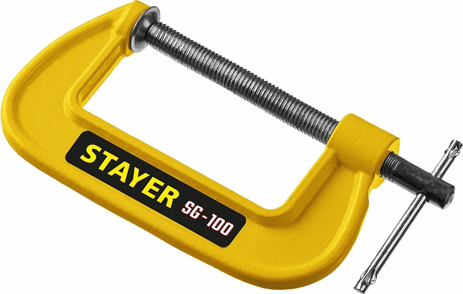 Чугунная струбцина STAYER SG-100, 100 мм, модель G 3215-100_z02