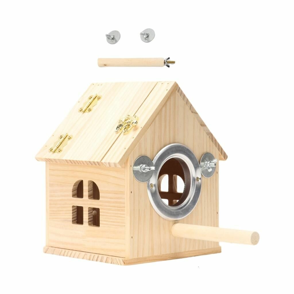 Домик для попугаев птичий бокс для разведения птиц Птичья комната G2