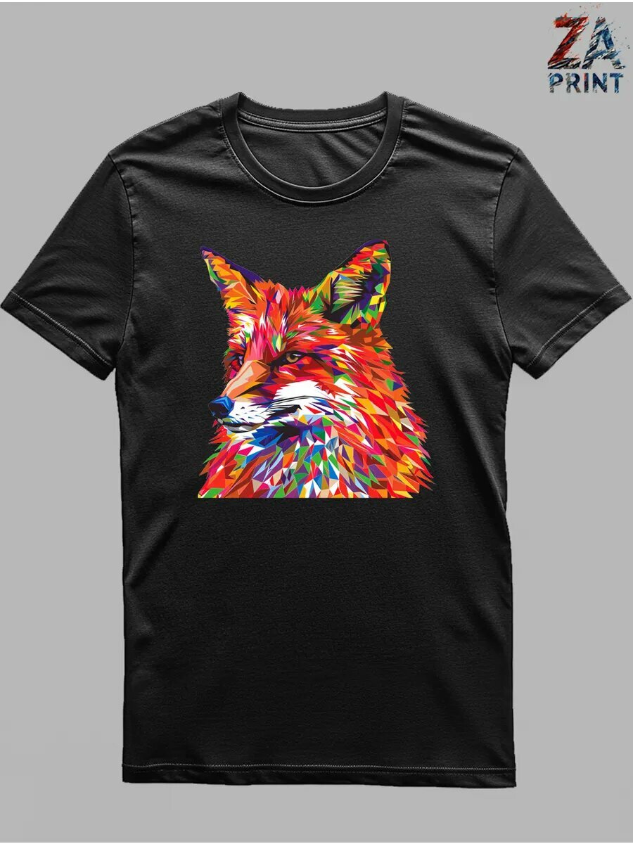 Футболка лиса