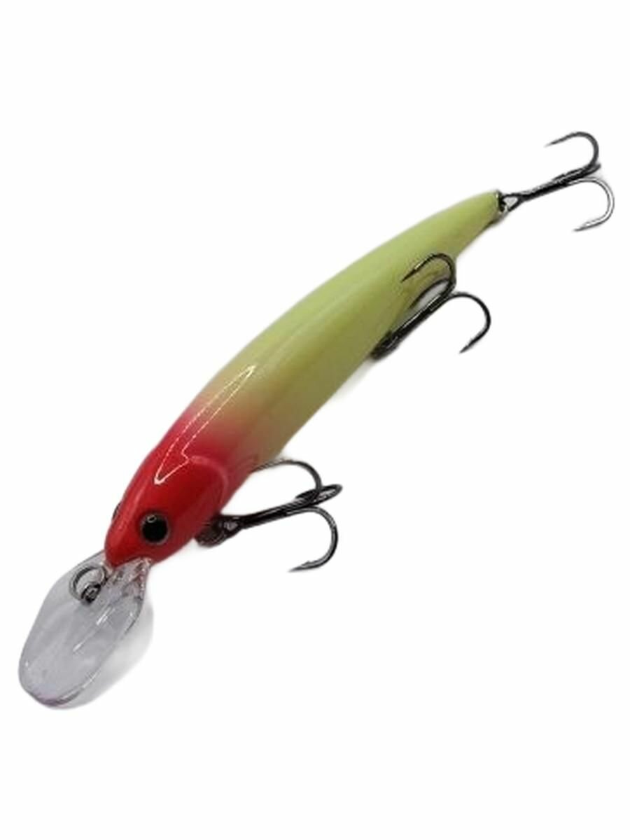 Воблер BANDIT WALLEYE SHALLOW 120 мм 19 г минноу плавающий, глубина 3 м, для щуки, окуня