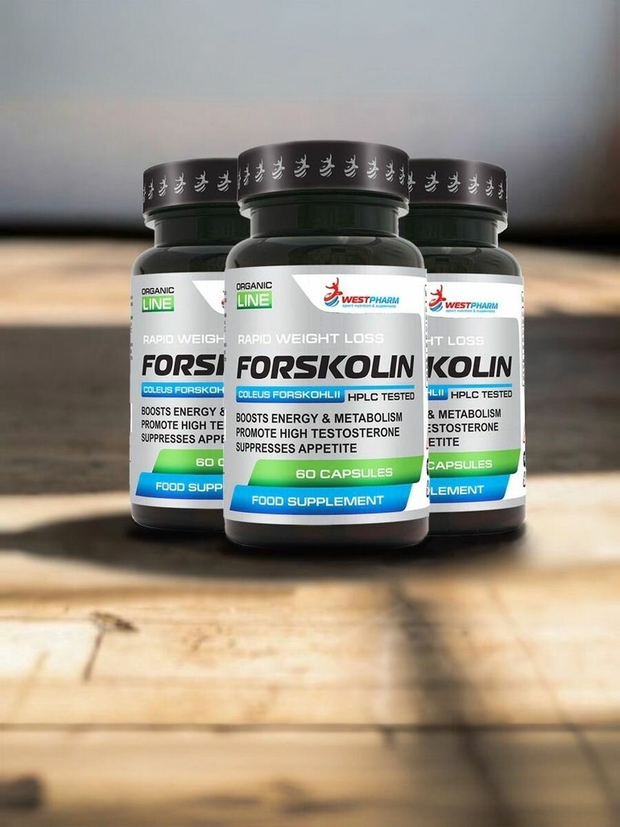 WestPharm Жиросжигатель Forskolin 450 мг, 60 капсул