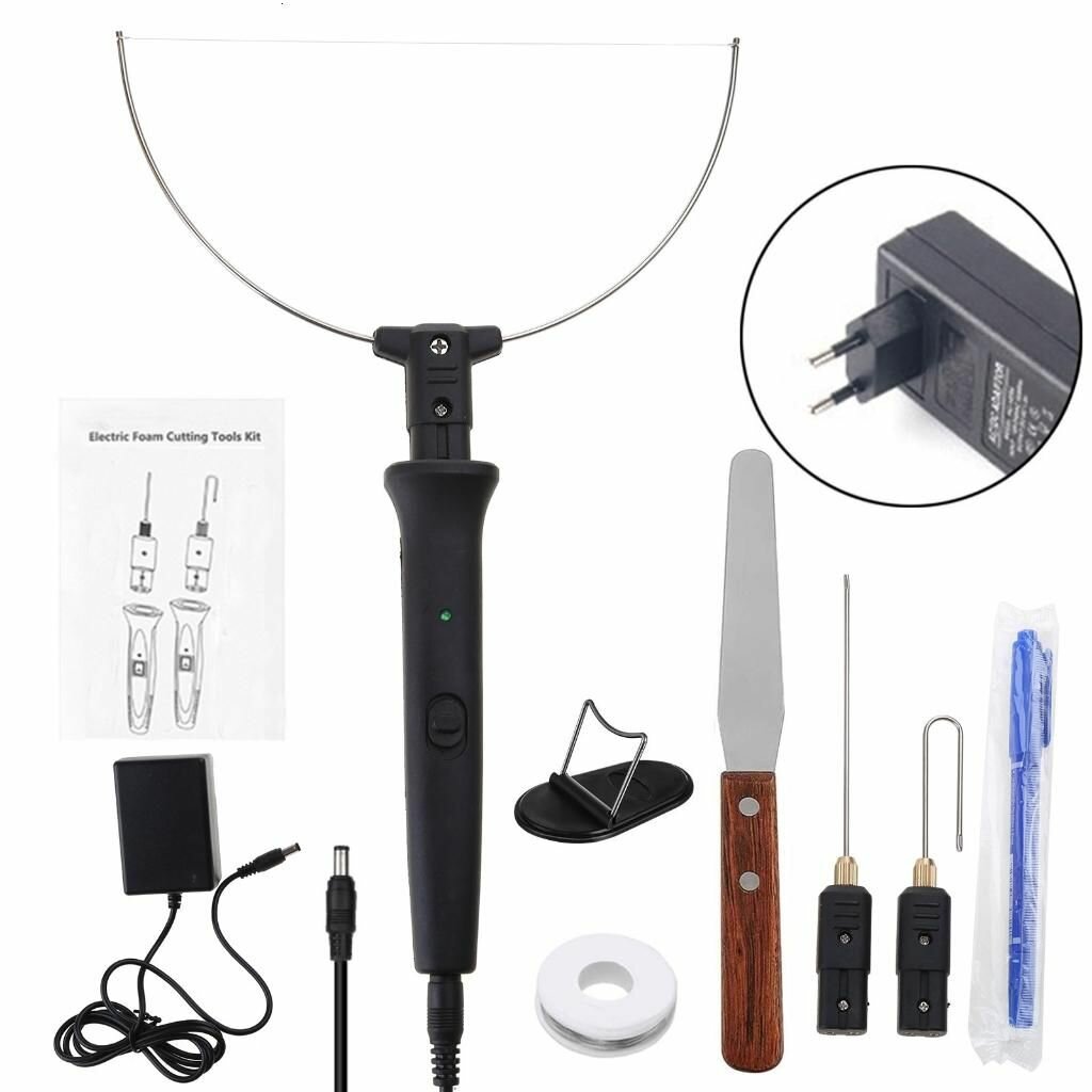 Набор из 9 предметов, машина для резки пенопласта с электронагревом "три в одном" - европейский стандарт