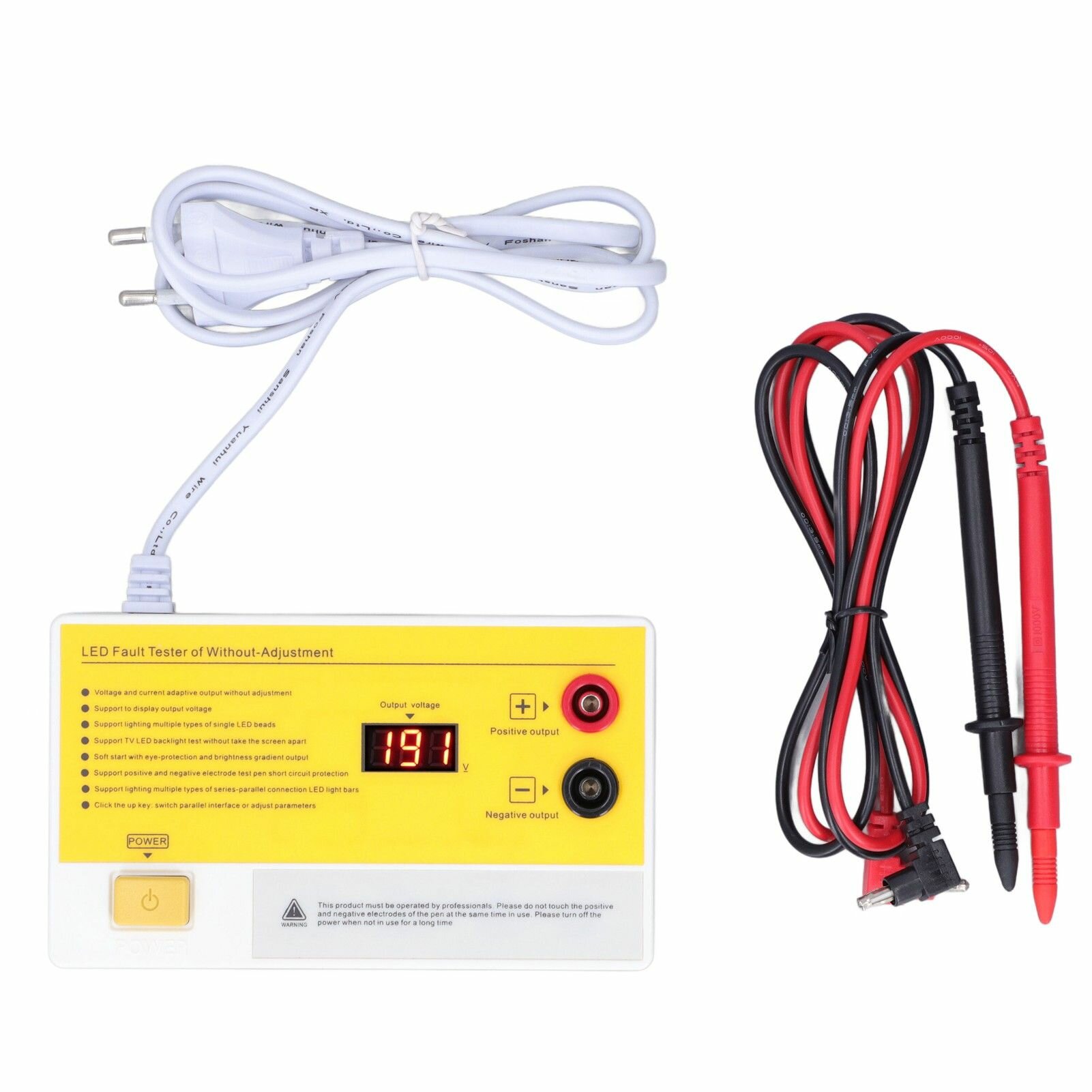 Тестер LED ламп 220В, универсальный инструмент для проверки подсветки