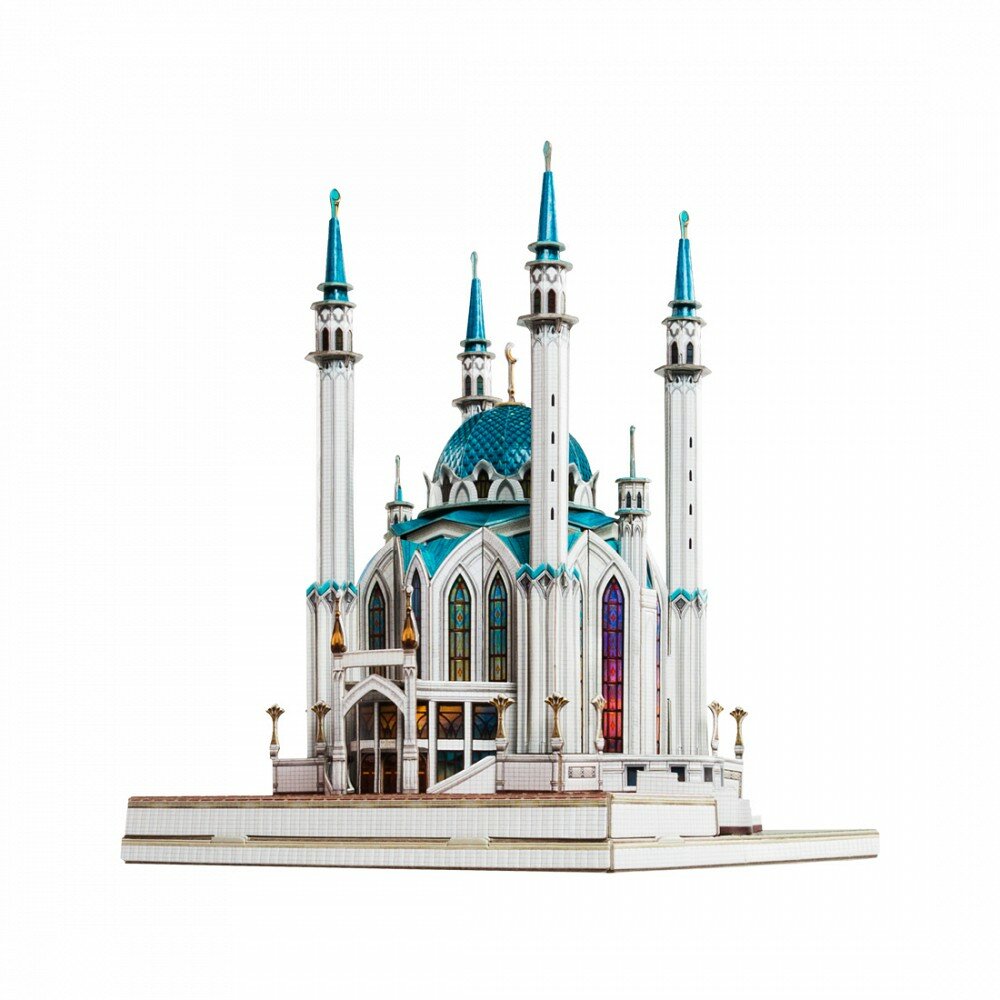 Сборная модель из картона Мечеть Кул-Шариф, Казань умбум777