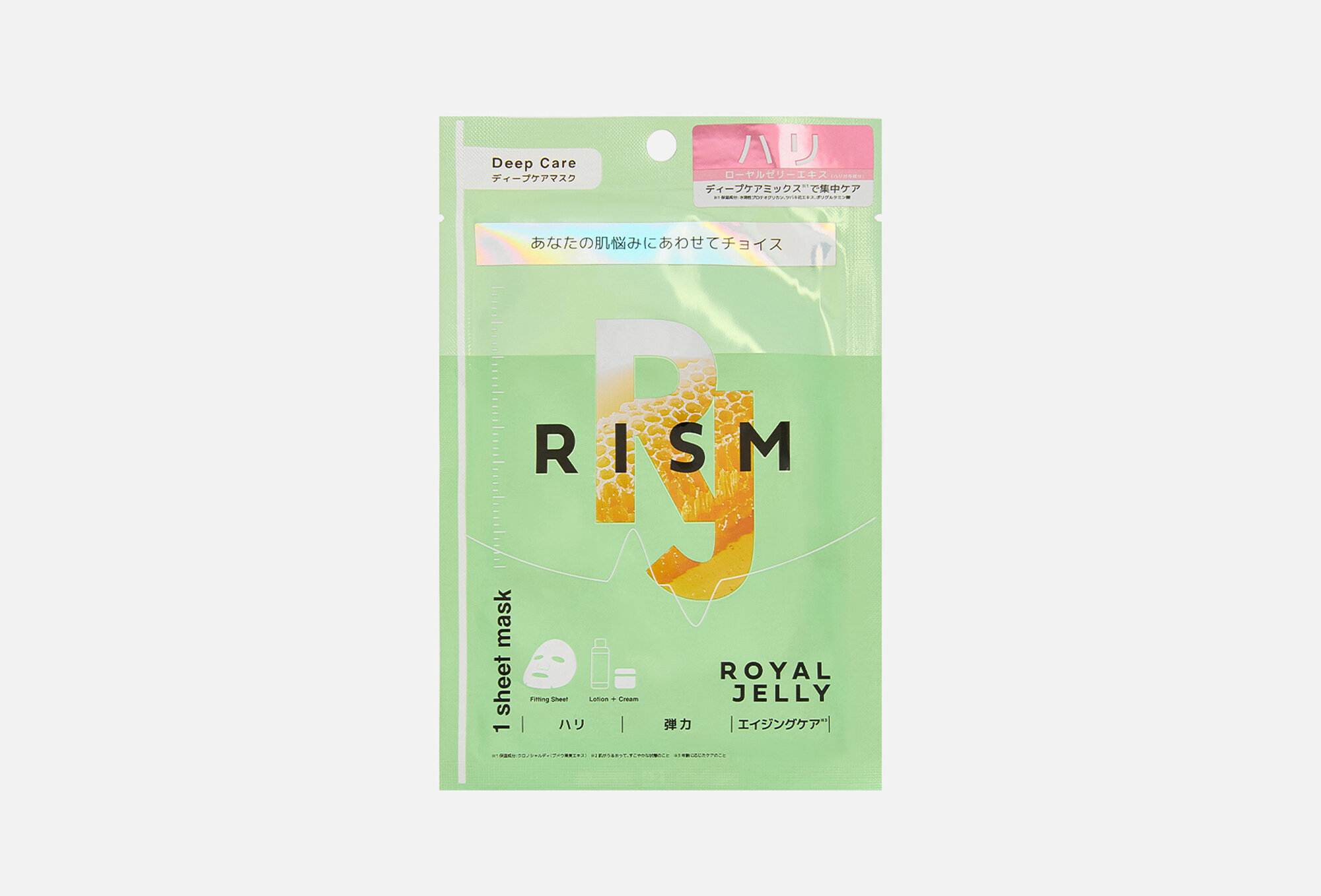 Маска тканевая для лица RISM Deep Care Mask Royal Jelly
