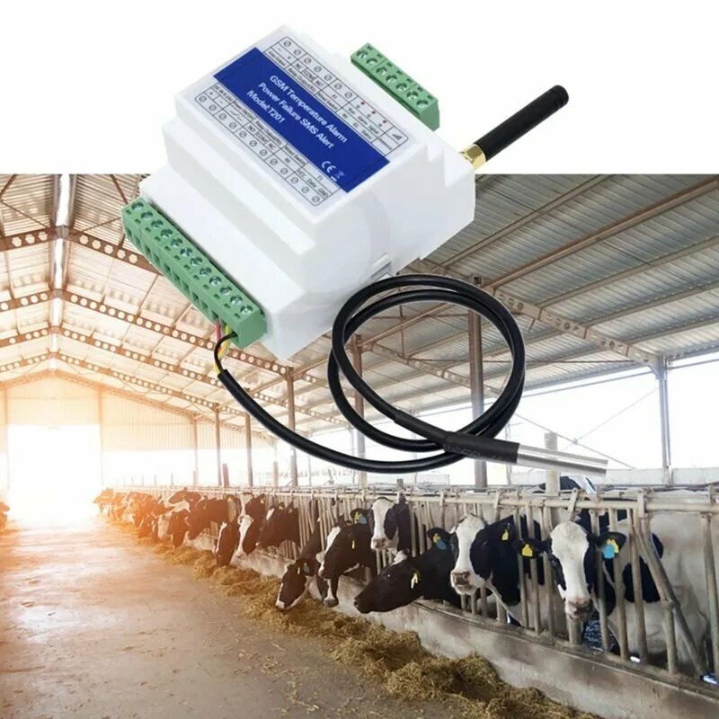 (G H B V) GSM 4G Реле дистанционного мониторинга Контроллер доступа T201 Сигнализация температуры 200 авторизованных телефонных номеров