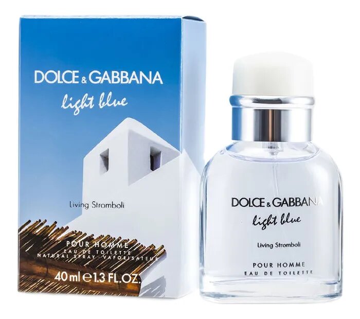 D&G Light Blue PH Stromboli 40 мл, Туалетная вода мужская