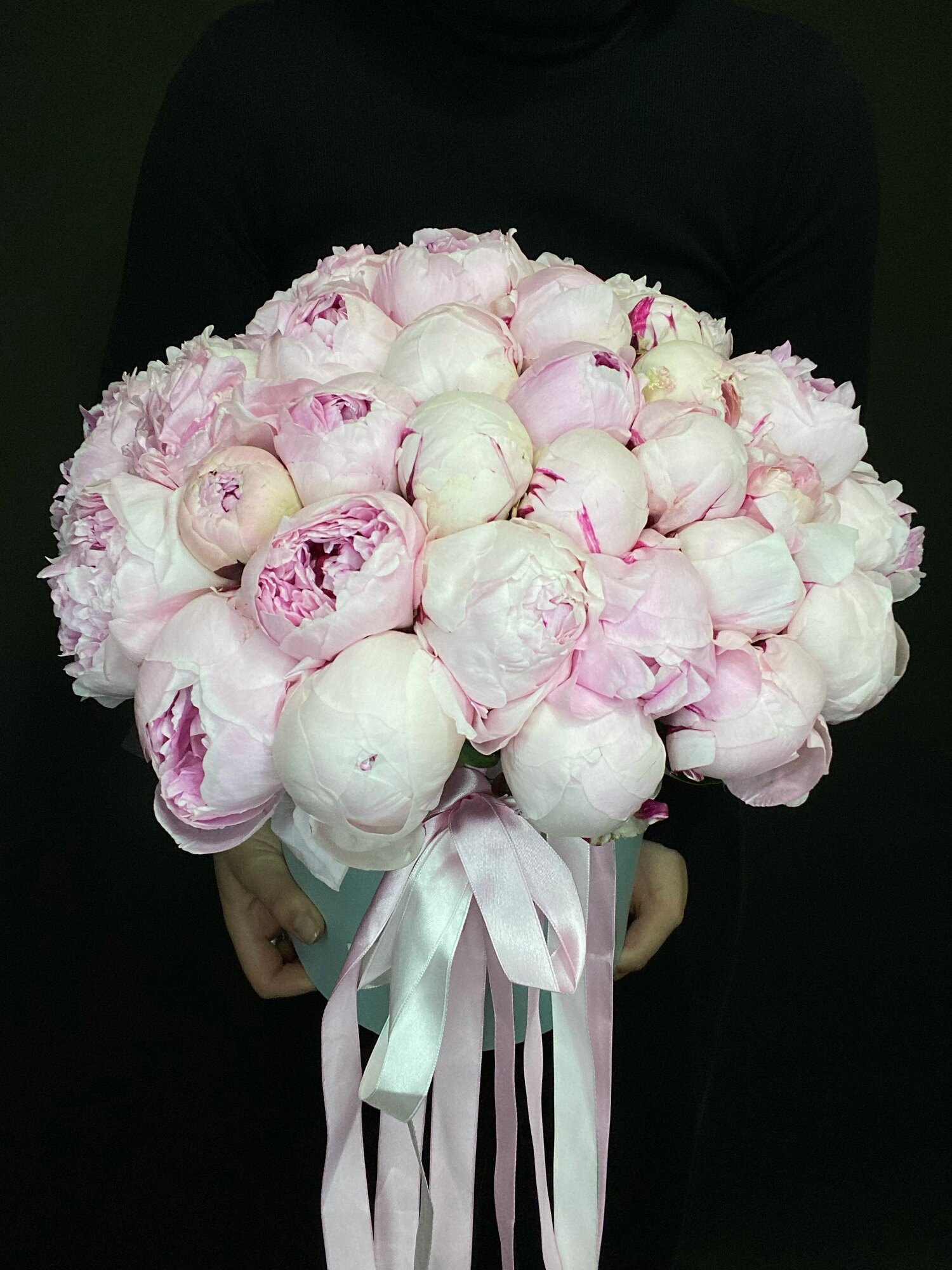 Коробка пионов