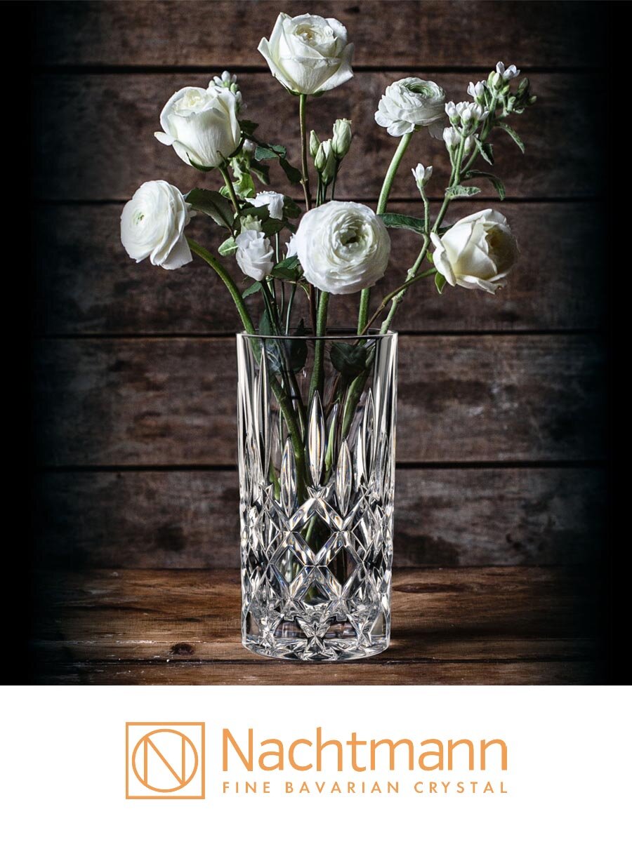 Ваза настольная для цветов Nachtmann Noblesse 28см, хрустальное стекло