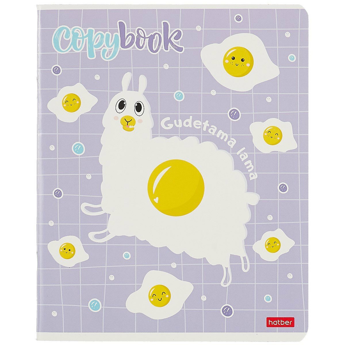 Тетрадь в клетку Hatber, "Просто добавь яйцо!", 48 листов, в ассортименте