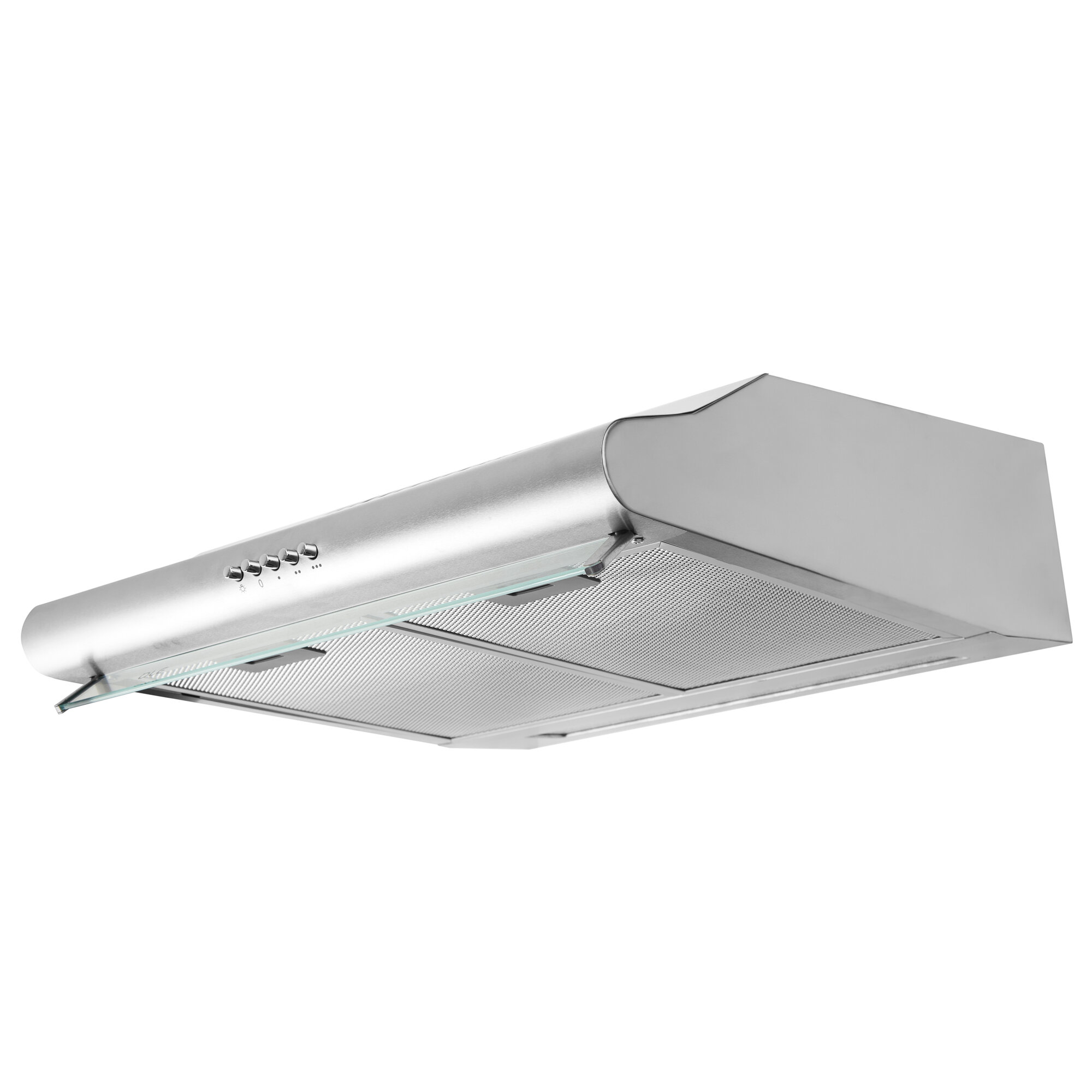 Вытяжка кухонная подвесная ORE GRONG 50 INOX 50 см, 320 м3/ч, серебристая