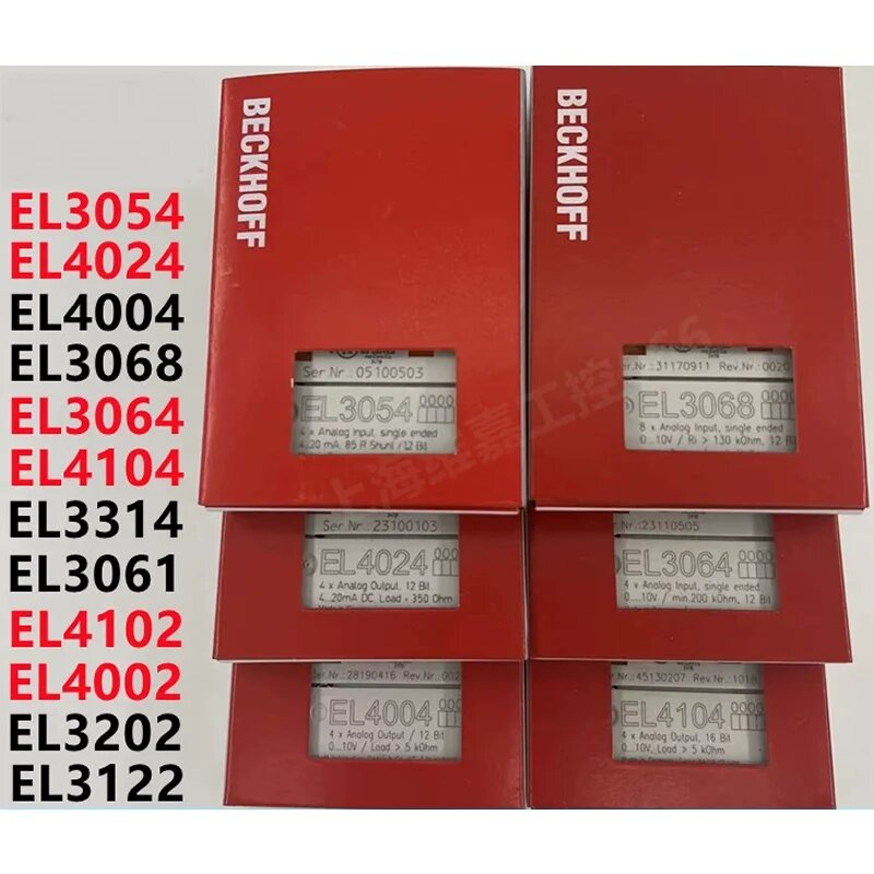 Модуль EL4004 EL4104 EL3054 EL3068 EL3064 EL3202 EL3314