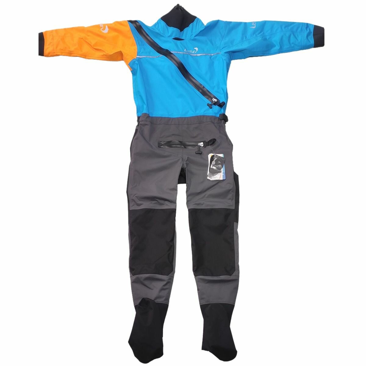 Сухой гидрокостюм Водонепроницаемый и дышащий костюм для каякинга Drysuit