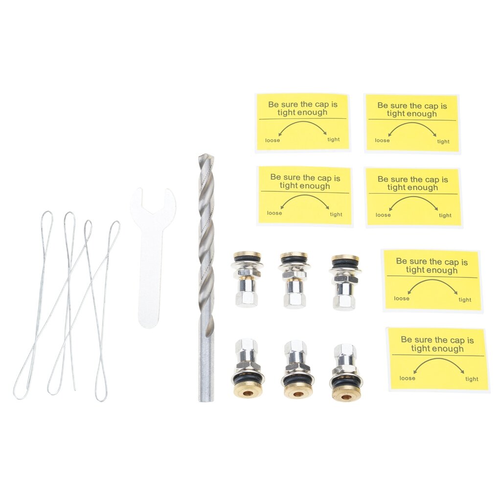 1 комплект из 6 штук, железная крышка для вентиляции масляного бочка с аксессуарами