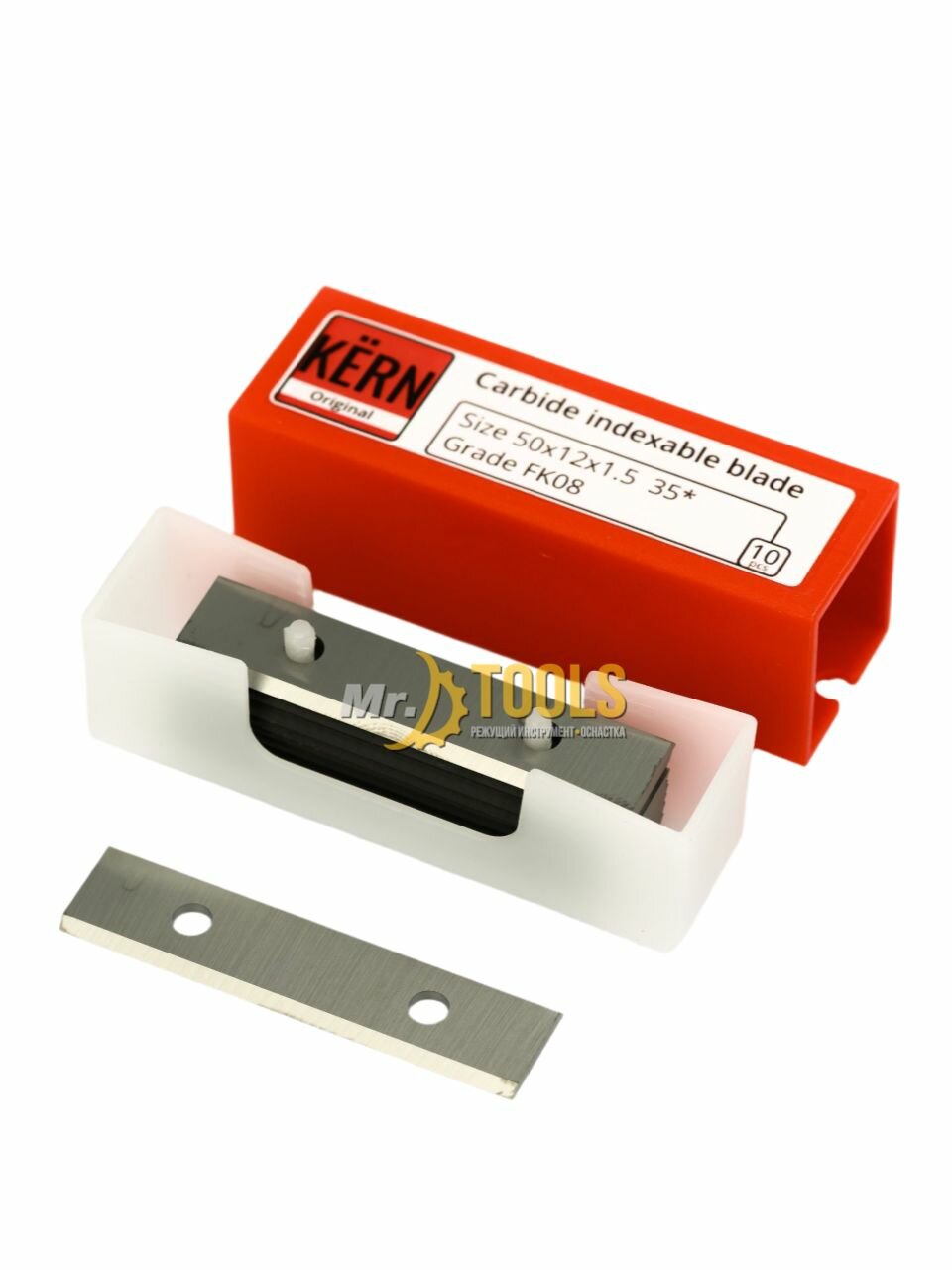 Сменные ножи 50х12х1.5 мм для фрез, комплект 10 шт.