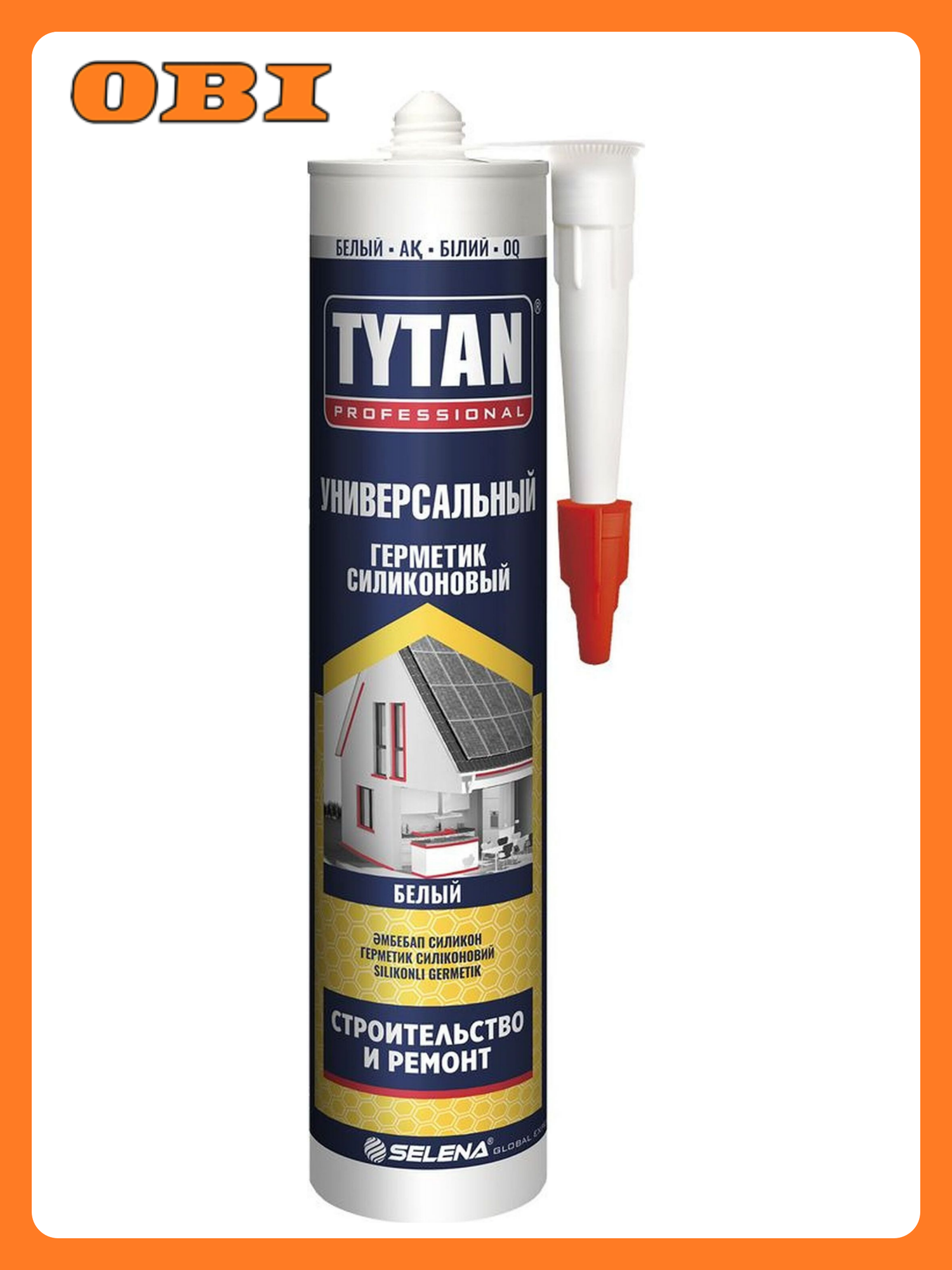 Герметик силиконовый универсальный TYTAN белый 280 мл