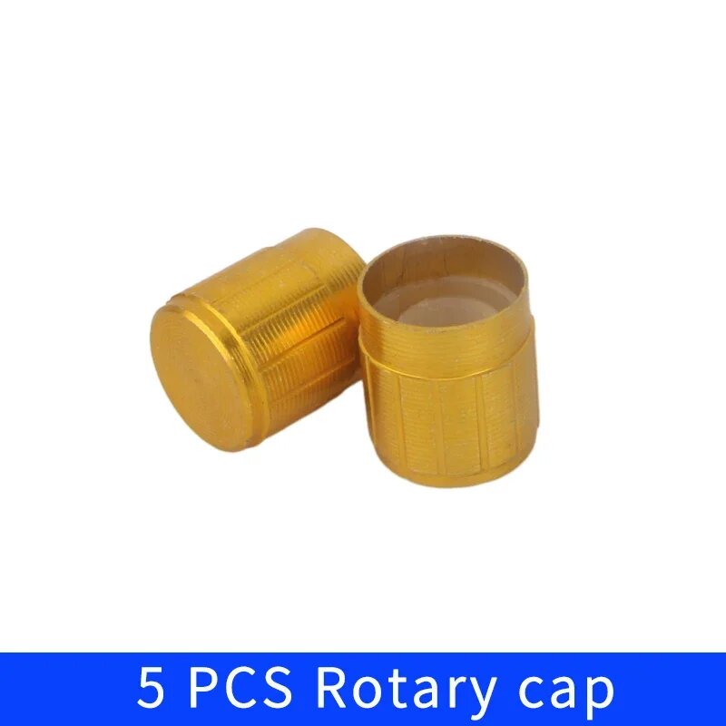 5 шт./лот, поворотный энкодер EC11 с кнопкой, медный yellow cap