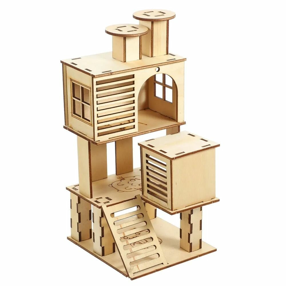 Специально Разработанная Платформа Для Хомячков 11X10X22Cm