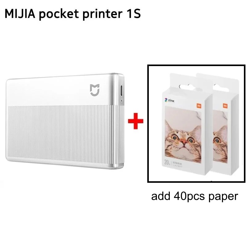 Карманный фотопринтер Xiaomi Mi 1S