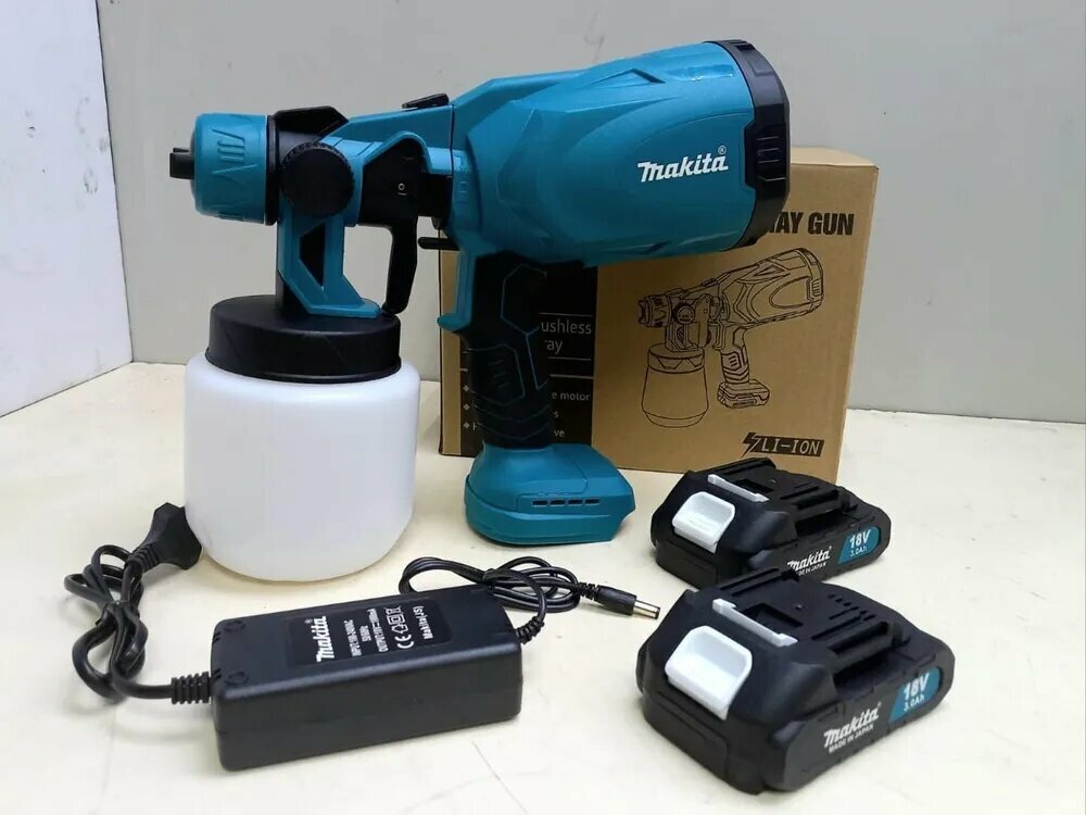 Аккумуляторный краскопульт 18V LXT