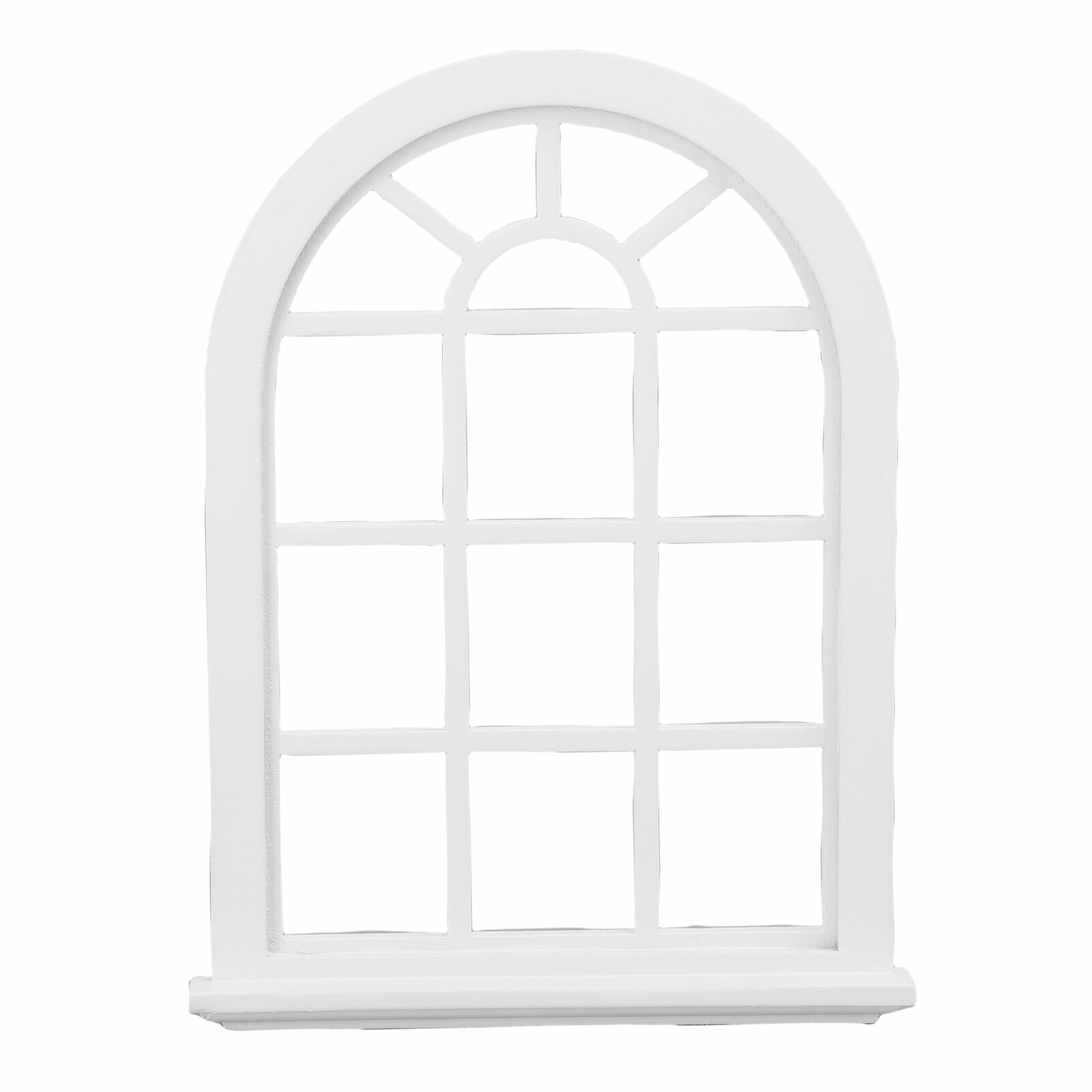 Деревянный кукольный домик в масштабе 1:12: пол, окно, мебель и аксессуары для домашнего декора, белый.