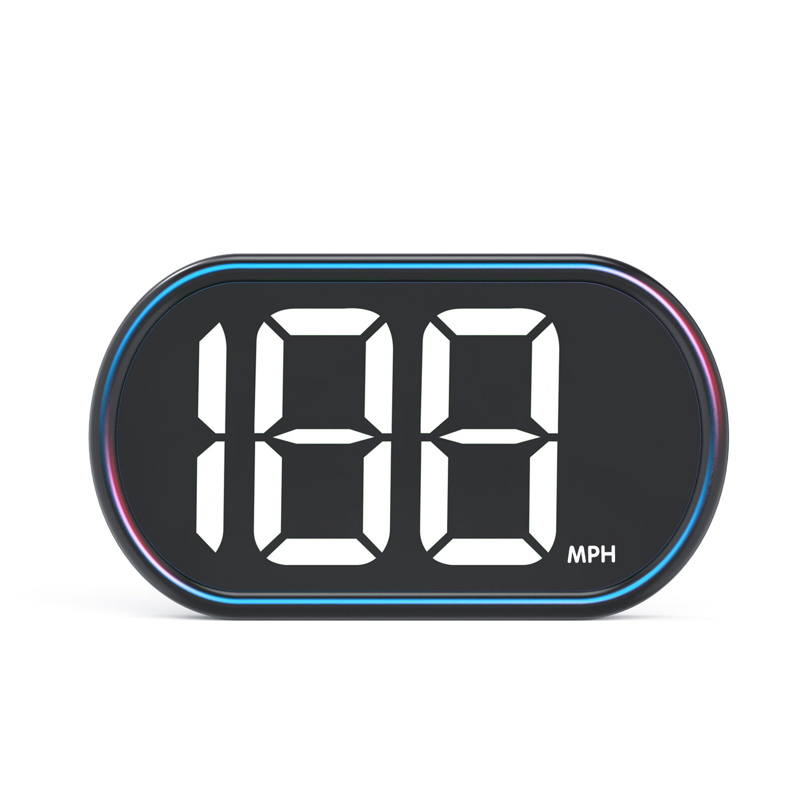Heads-Up Display цифровой спидометр MPH для автомобилей грузовиков Плаг и Плей экран размером 3 дюйма высококачественное отображение Материал ABS Основной цвет Черный Единицы измерения KM/H или MPH Цвет отображения текста Белый и Зеленый Размер