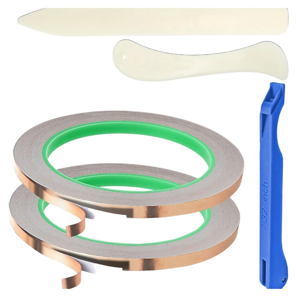 Витражная медная фольга с двусторонним покрытием из проводящей медной реакционной фольги