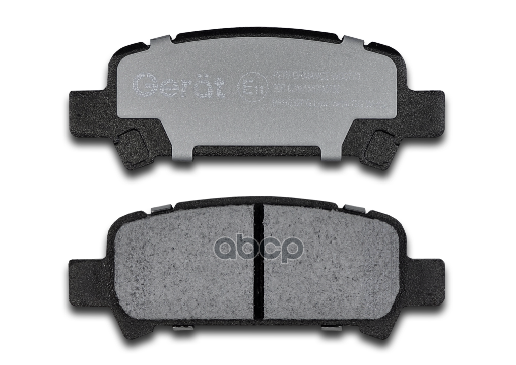 Тормозные колодки Gerat BPR032PG (задние) Low-metallic Gerat арт. BPR032PG