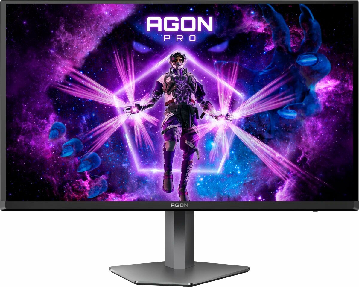 Монитор AOC 26,5" AG276QKD2, 16:9, QD-OLED, QHD, 0,03ms, 1000cd, 500Hz, HDMI, DP, USB, SPK, HAS