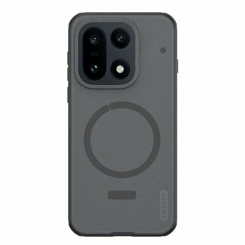 Чехол Nillkin для OnePlus 15, ультратонкий магнитный, противоударный, антискользящий корпус и защита от царапин, Прозрачный черный
