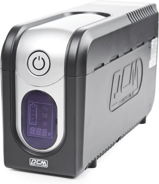 ИБП Powercom Imperial IMD-625AP (IMD-625A-6C0-244P) черный, 625 ВА / 375 Вт — фото 1