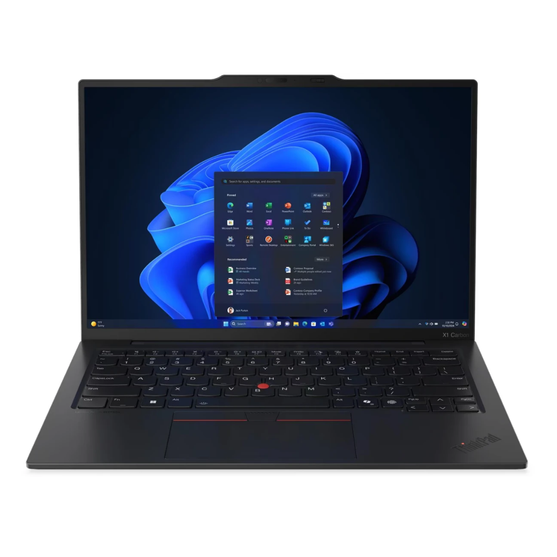 Ноутбук Lenovo ThinkPad X1 Carbon Gen 13 (21NS0013US) 14/U7 258V/32Gb/2Tb/Intel Arc/Win 11P черный