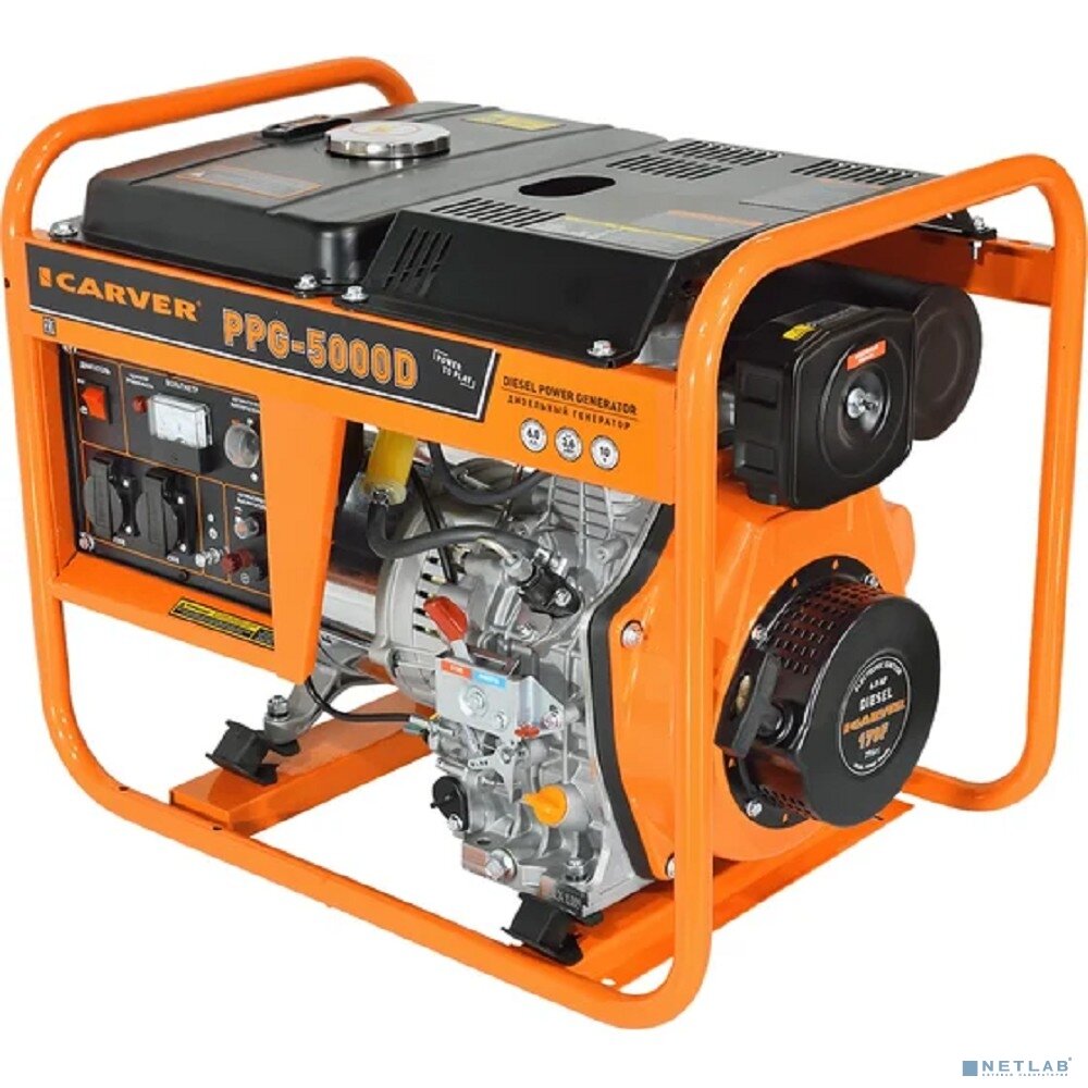 Генератор CARVER PPG - 5000D дизель [01.020.00050]