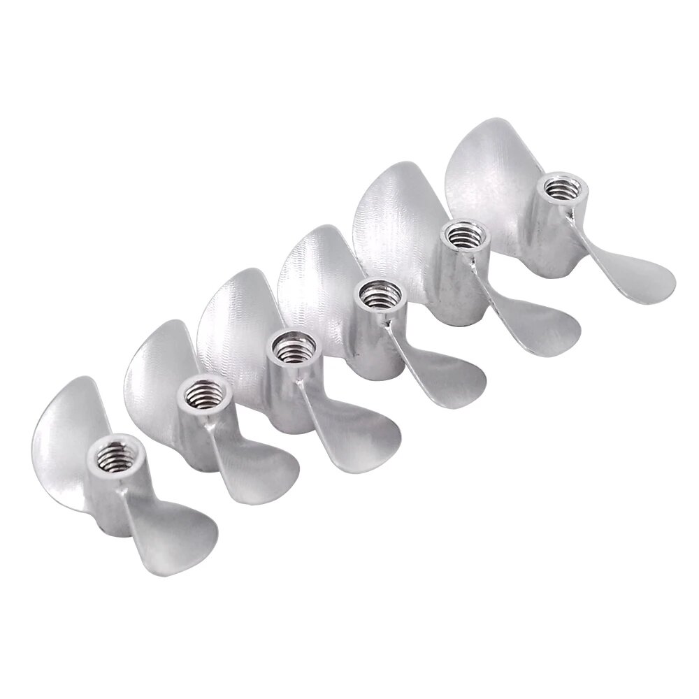 2-лопастной винт M4 из алюминия 7075 для RC лодки 26mm