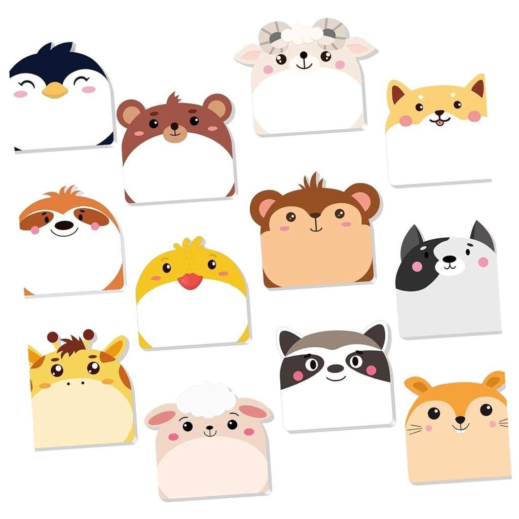 360 Листов Клейких Заметок Маленькие Блокноты Карманный Блокнот Напоминание в Записной книжке