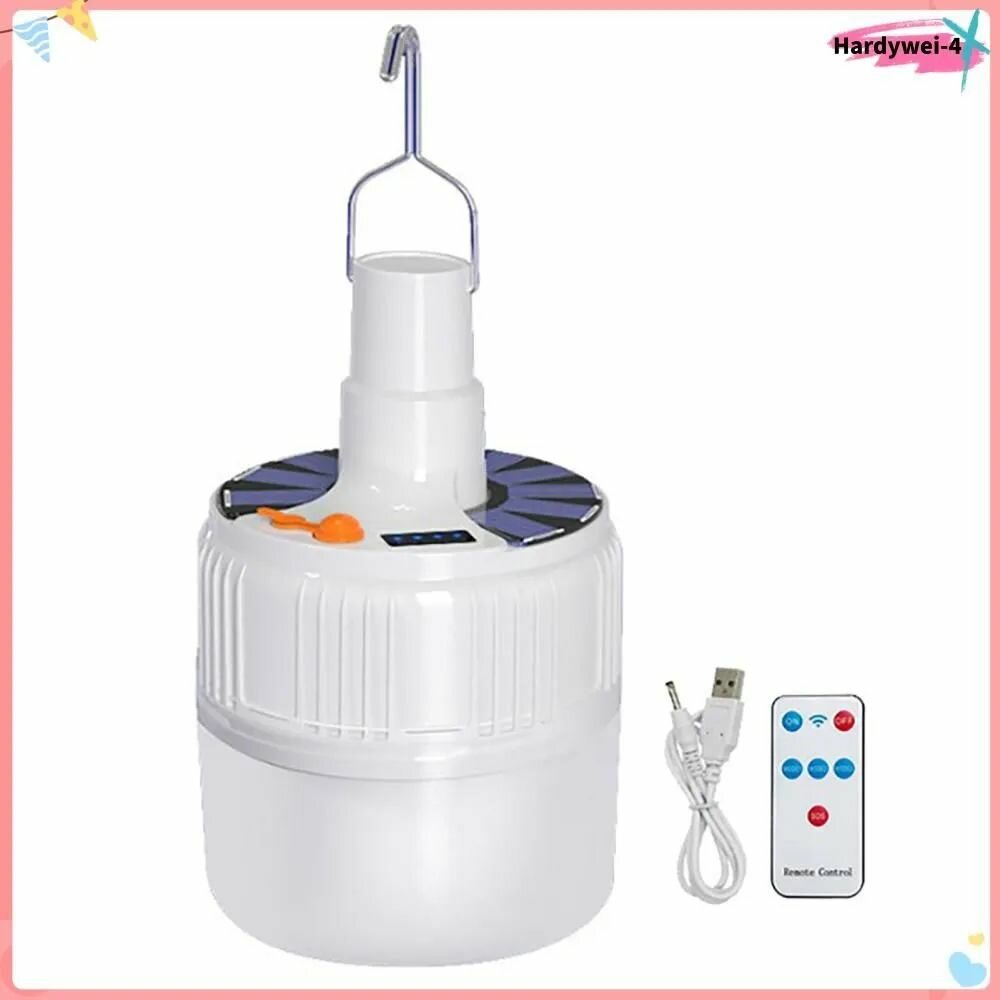 Светодиодная лампочка с дистанционным управлением, яркая и легко переносимая, для кемпинга на природе