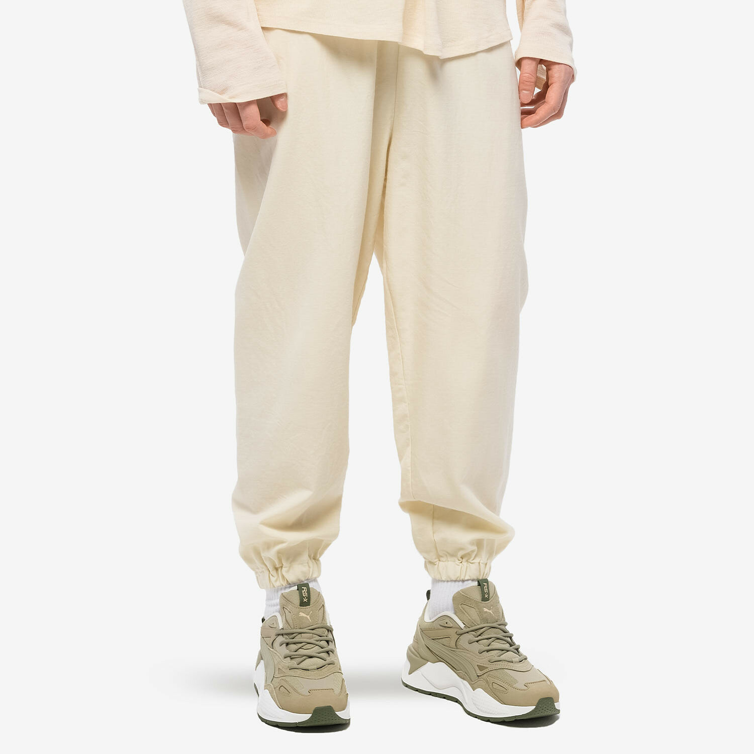 Брюки Sono БРЮКИ SONO JETHRO JOGGERS ELASTICATED WITH POCKET WOOL, размер XS, natural — фото 1