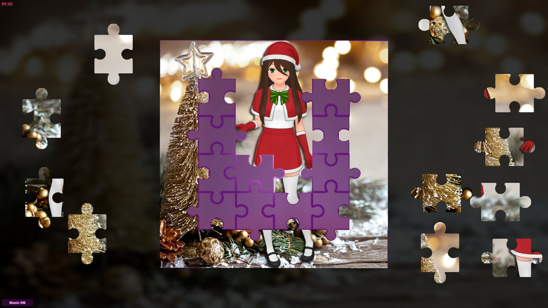 Anime Jigsaw Girls - Christmas Steam Ключ • Активация Steam • регион Весь мир