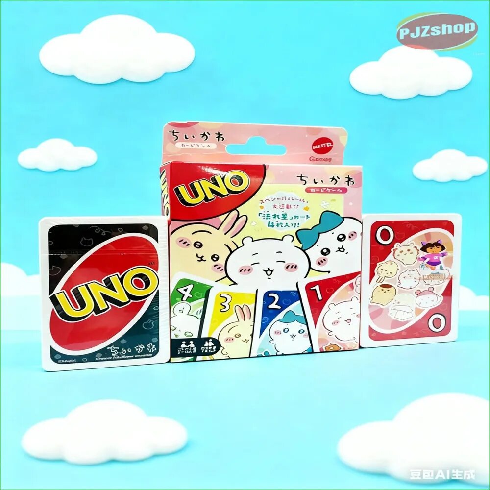 Карточная игра-головоломка для 2-10 человек, пасьянс Chiikawa UNO-DKD-CJ0828- ХИТ!-новый продукт