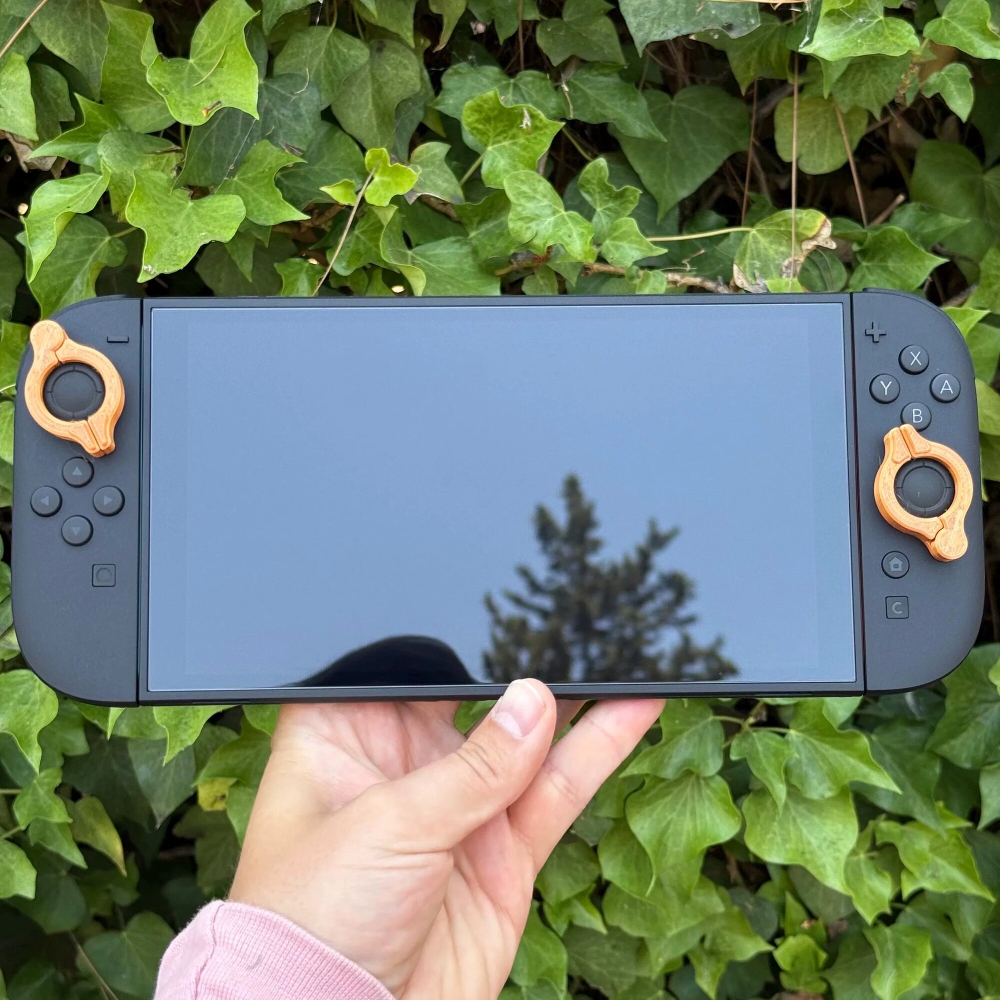 Оранжевый магнитный замок для джойстика Switch 2, пара для улучшенной игры на Nintendo Switch 2