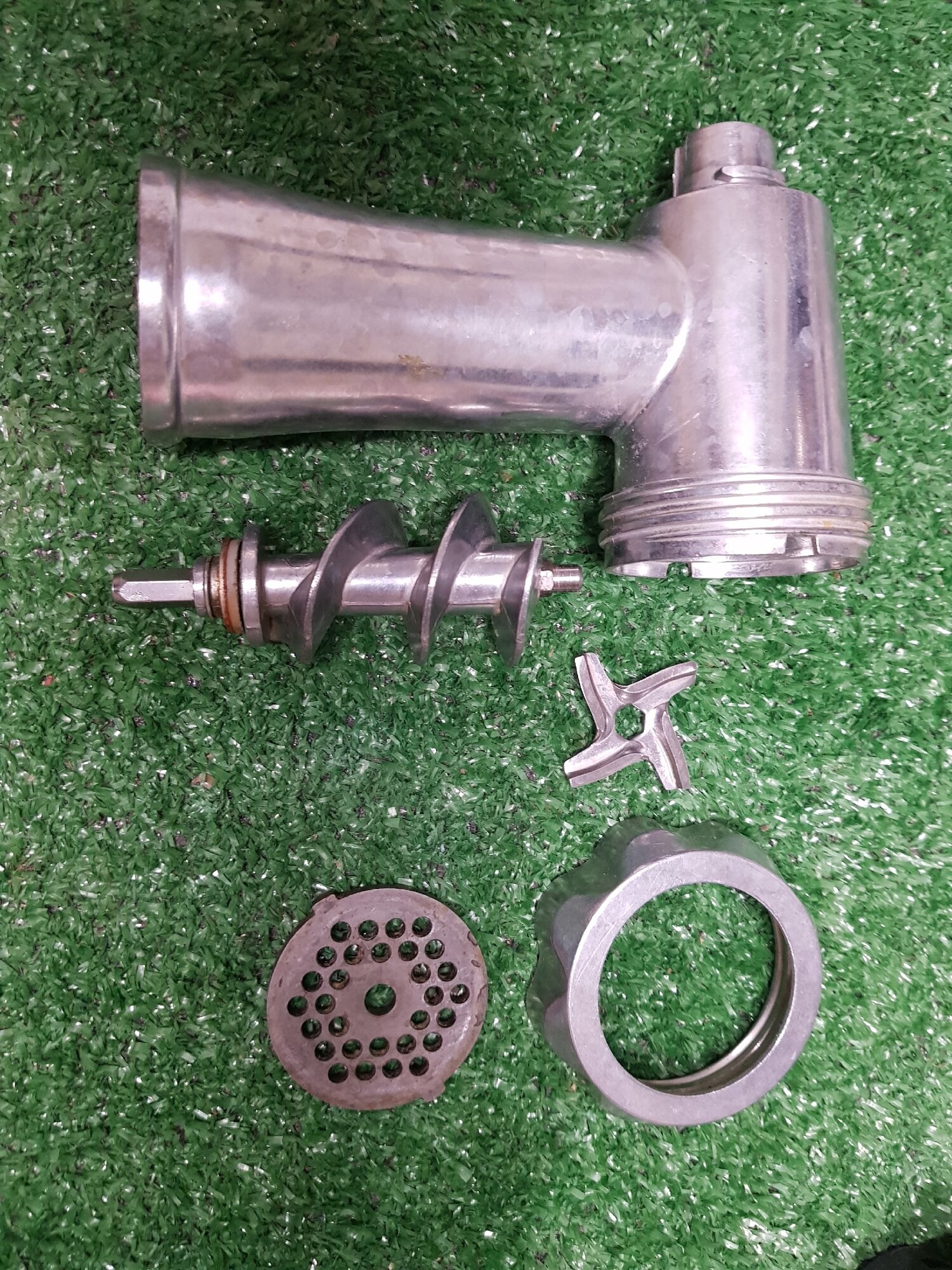 Камера мясорубки в сборе для мясорубки Leran MG-120