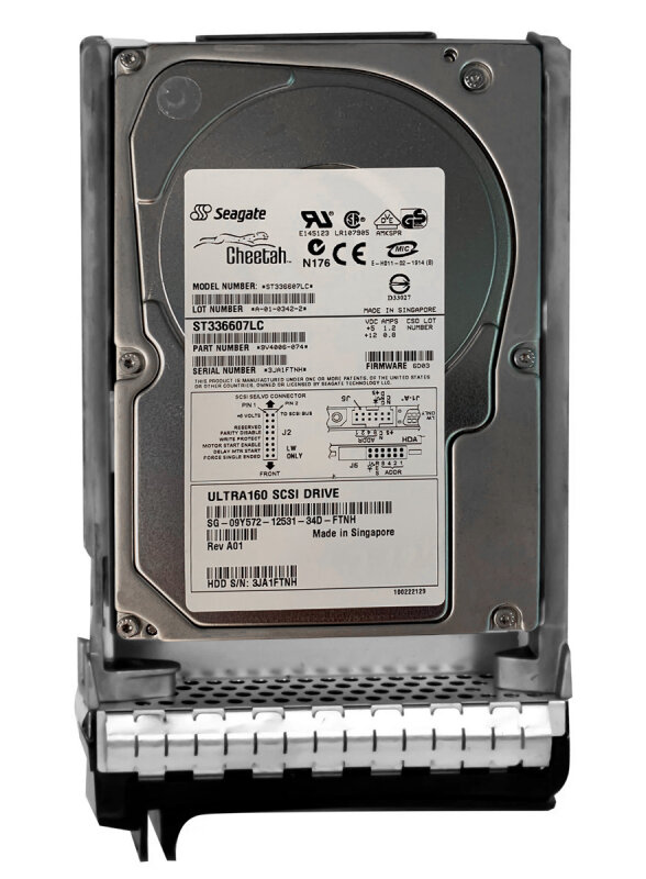 Жесткий диск Dell 36.4Gb 10000 U320SCSI 3.5" HDD 9V4006-074